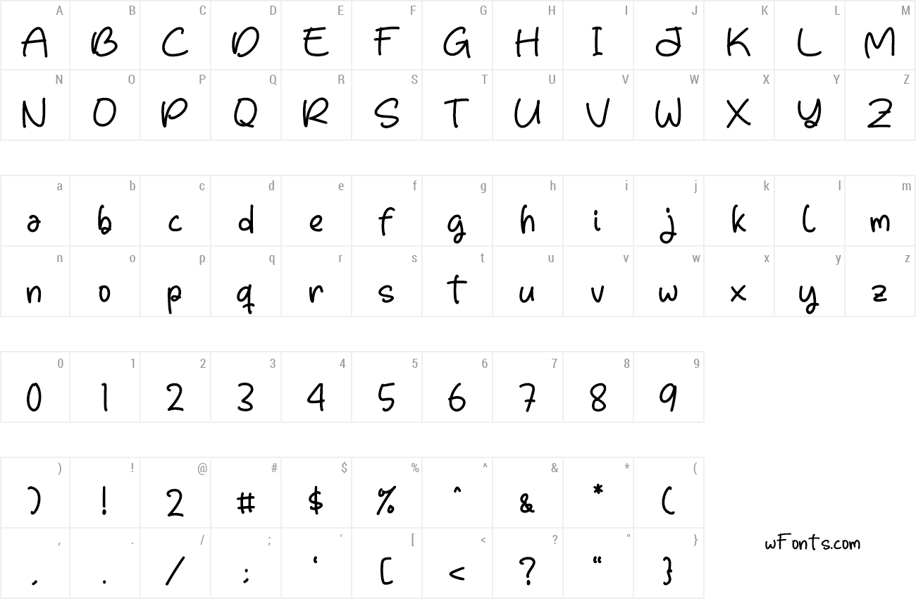 Fruits Mango Font