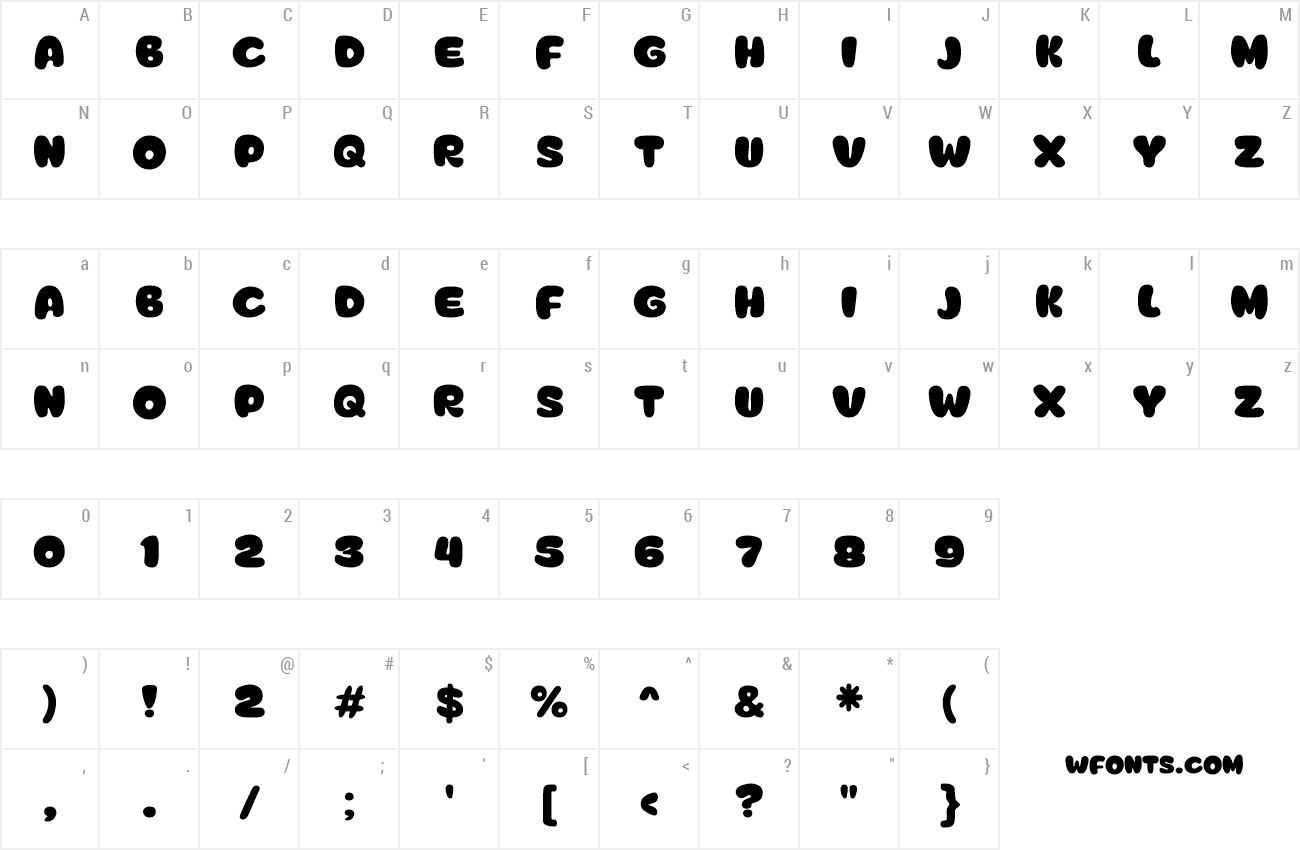 Super Milk Font