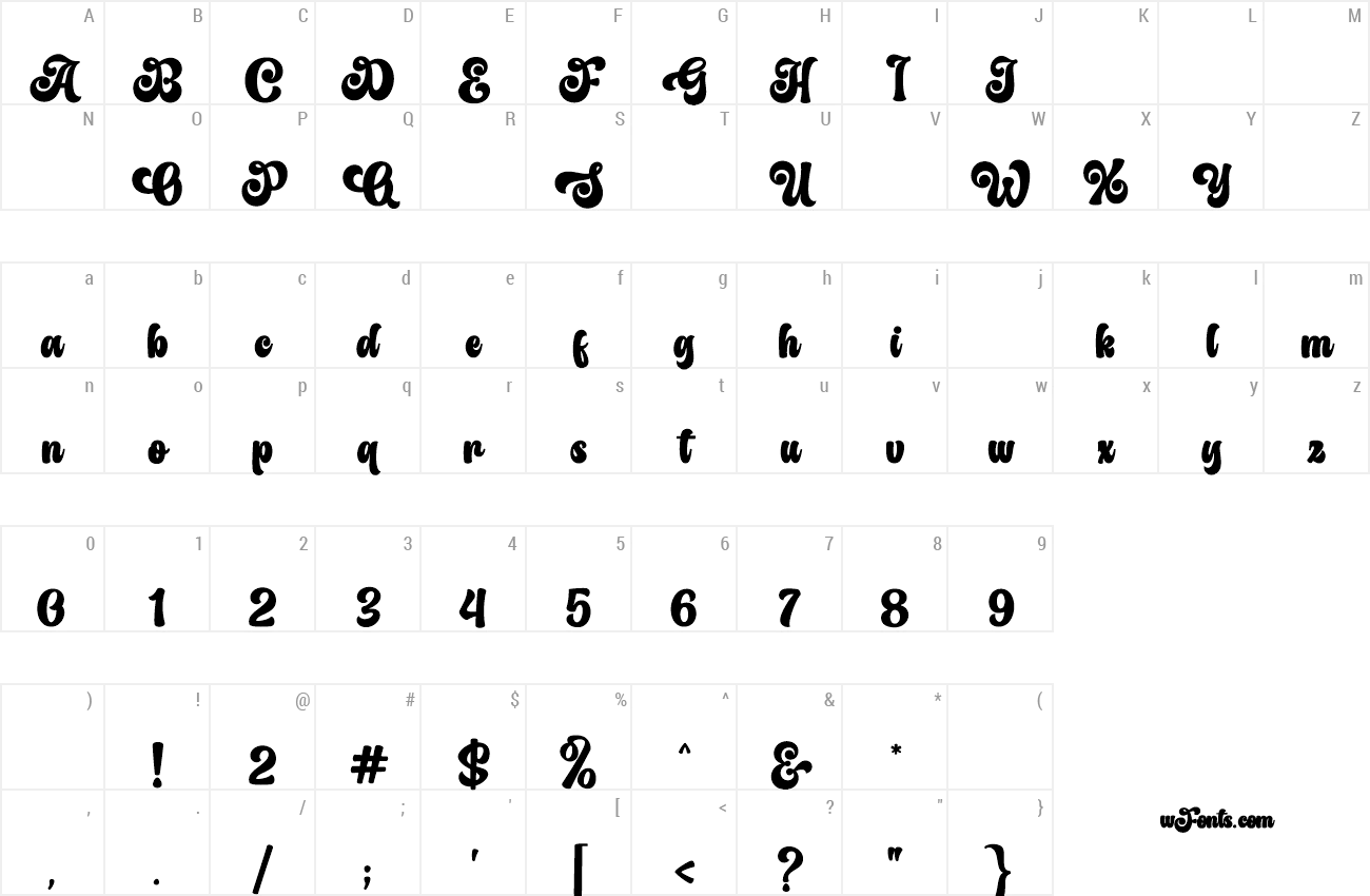 The Augusta Font