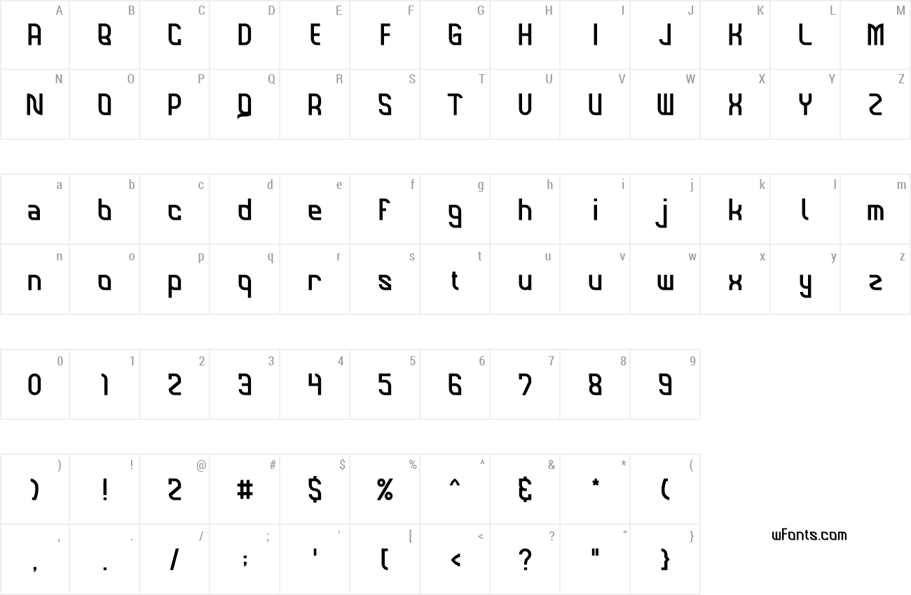 Home Furniture Font