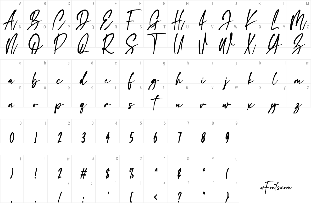 The Flash Font