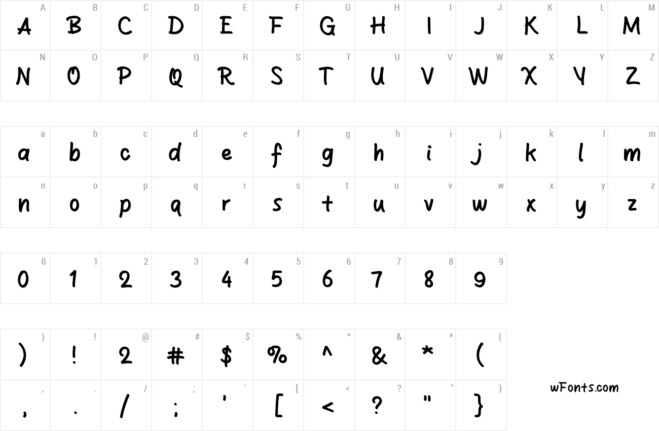 Sanger Show Font