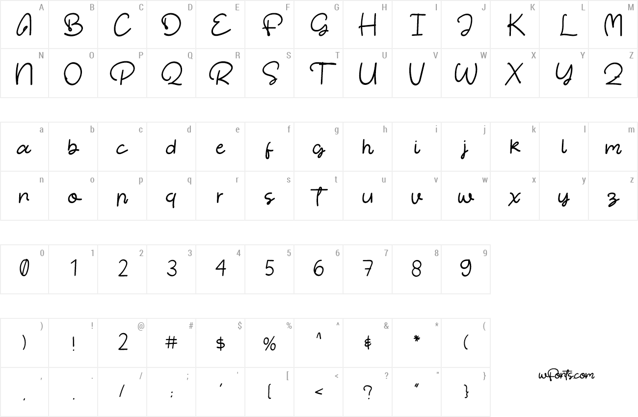 You Are My Sunshine Font