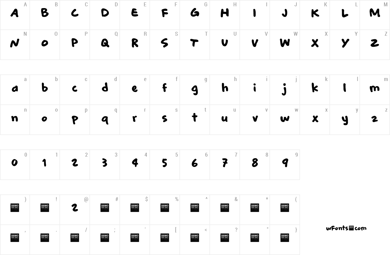 Hole Shot Font