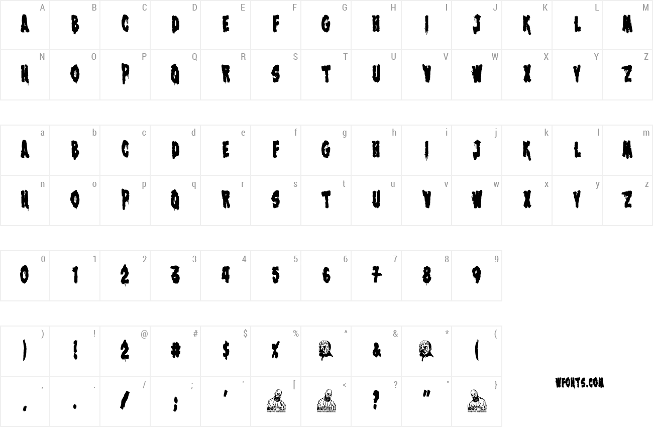 Lenin is a Zombie Font