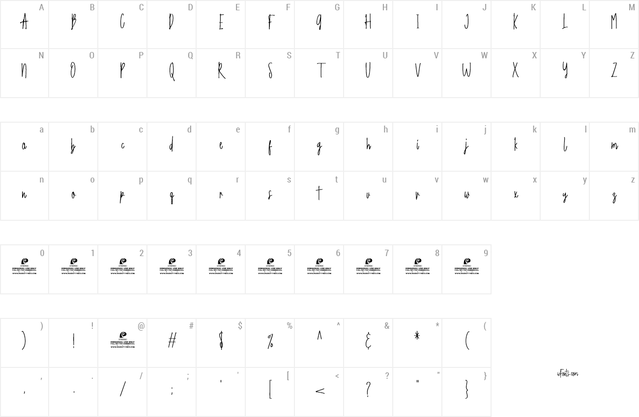 Nothing Matter Font