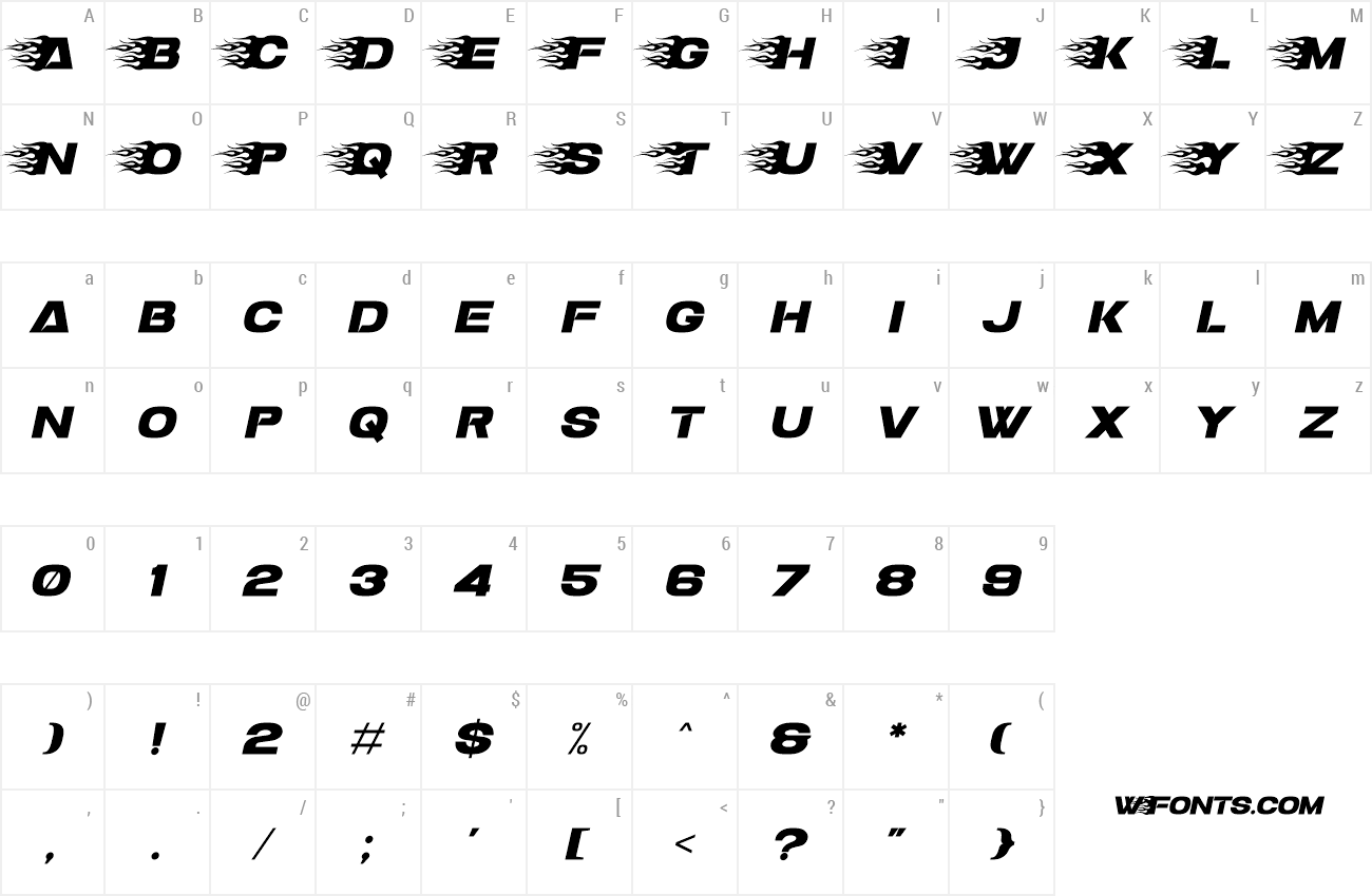 Slugs Racer Font