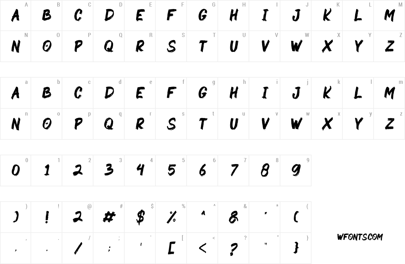 Grunger Font