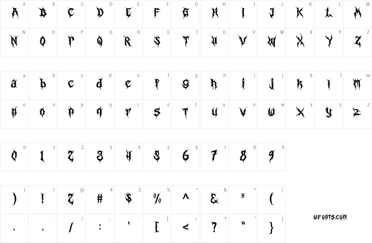 Break Gothic Font