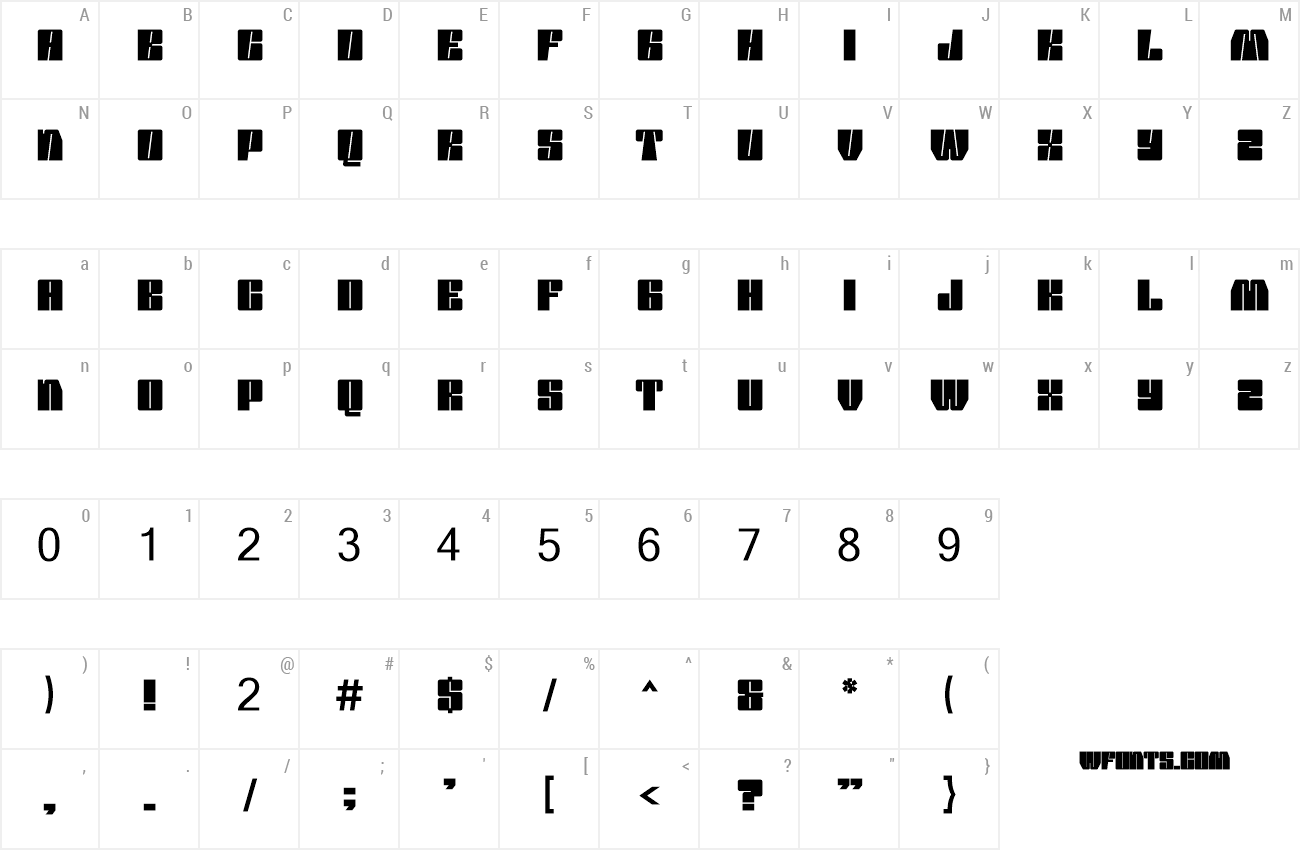 Modern Techno Font