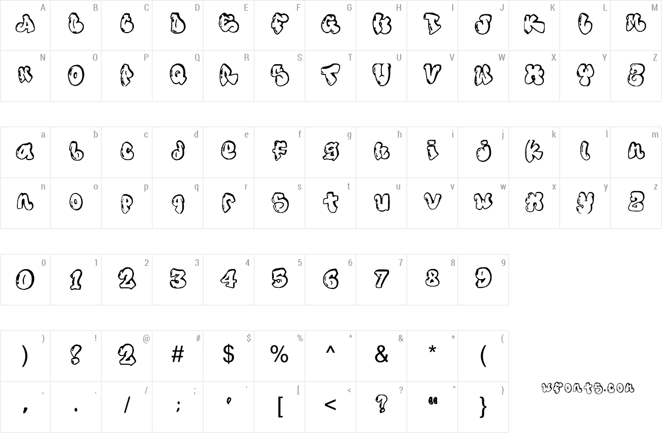 Woahhh Font