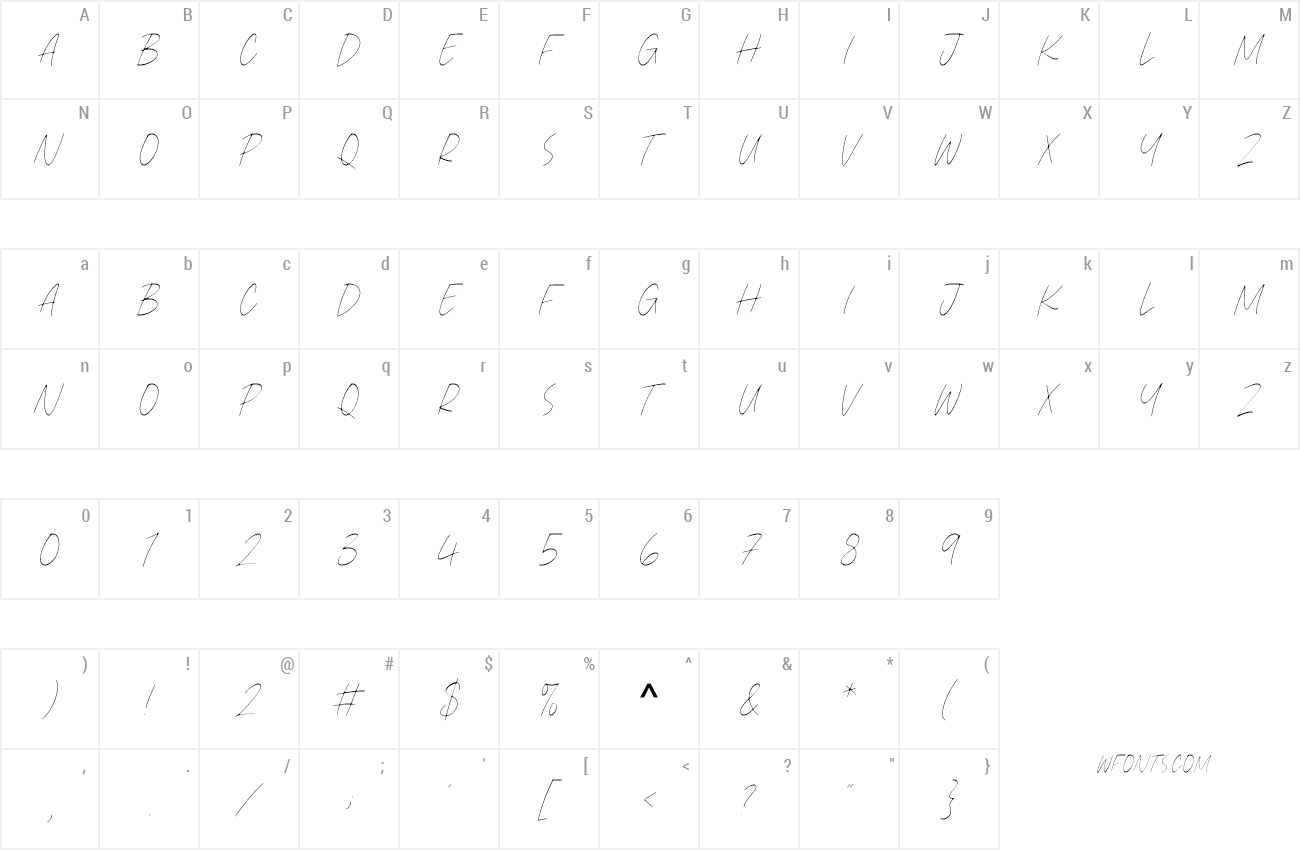 Pierce Jackson Font