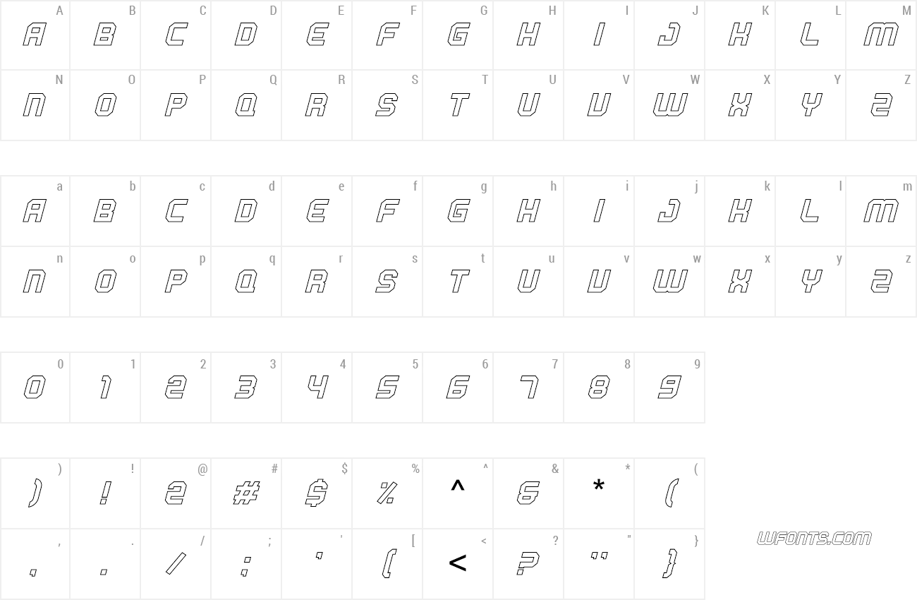 Beat Tech Font