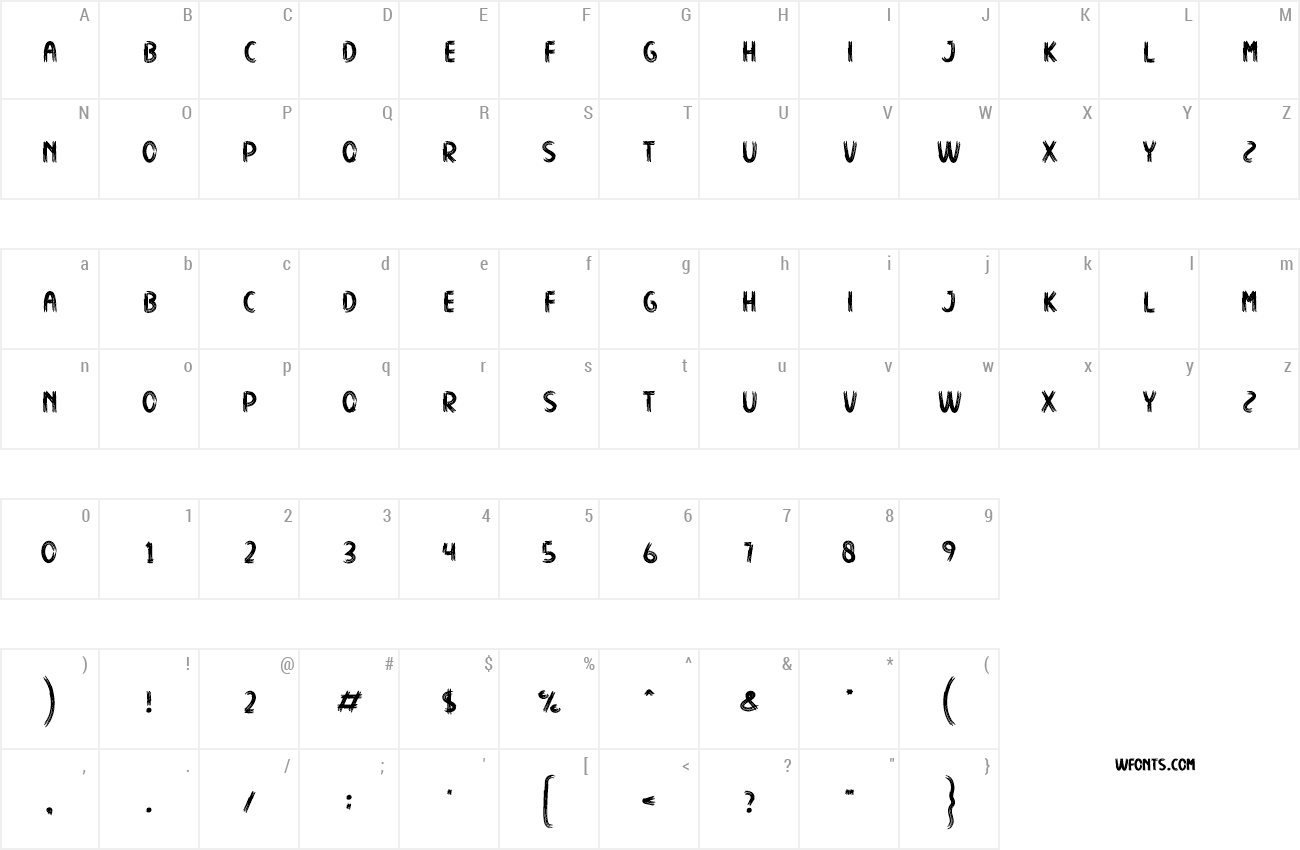 Evil Witch Font