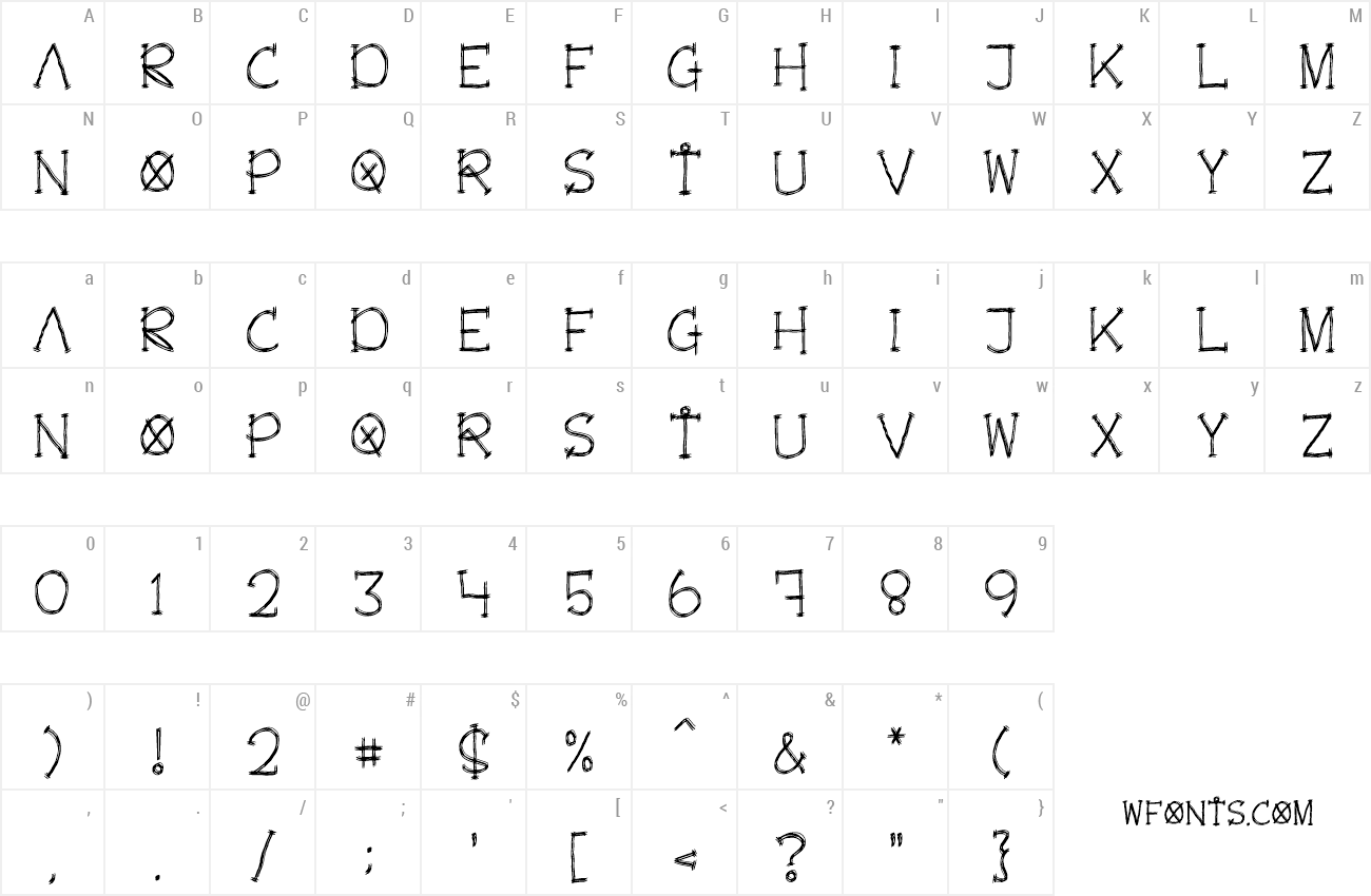 The Oracle Font