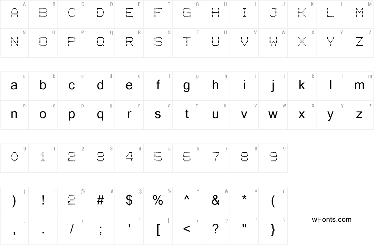 Square 77 Font