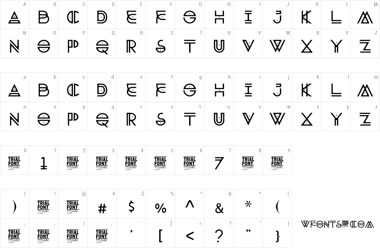 Asember Ligature Font
