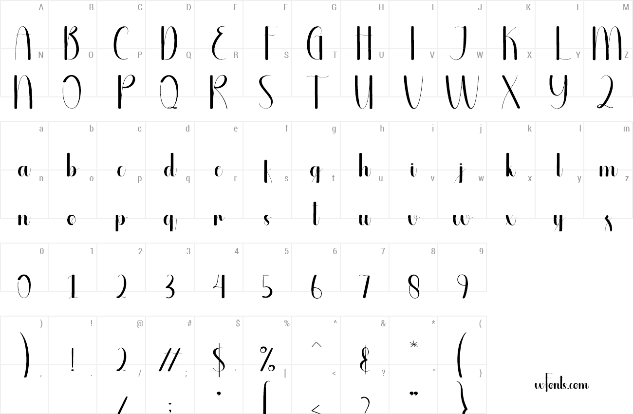 Busy Font