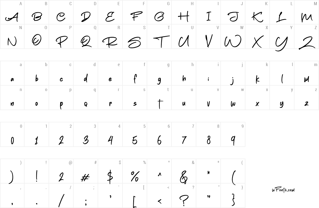 Paul Jackson Font