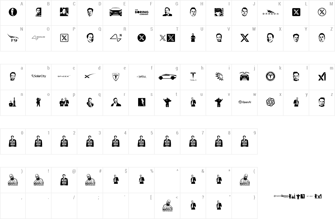 Elon Musk Font
