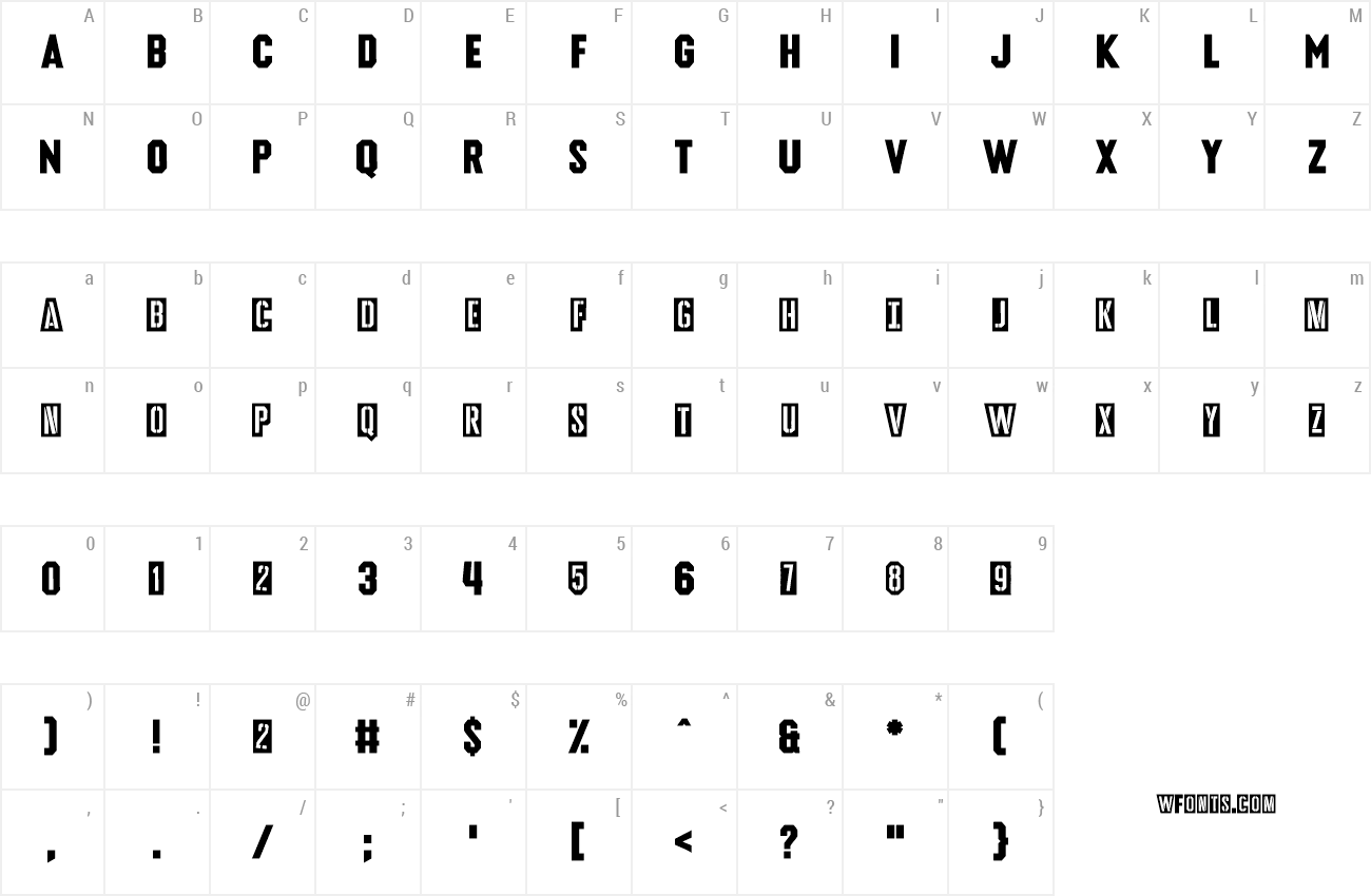 Riot City Revolts! Font