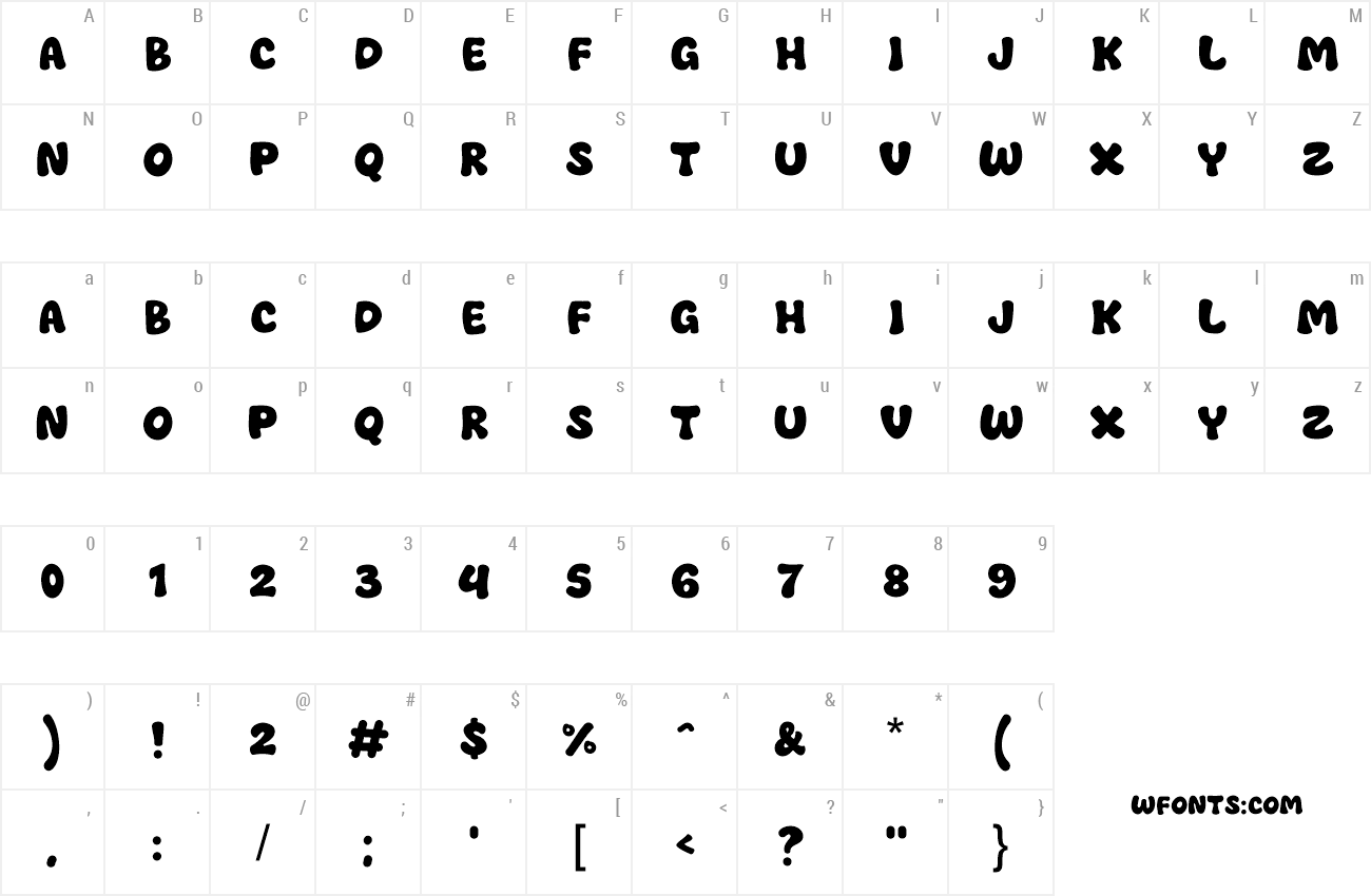 Welah Nuts Font