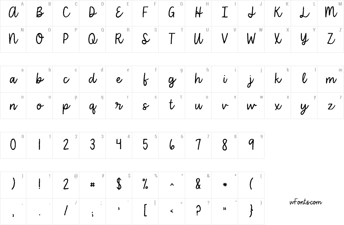 KG Everywhere Everything Font