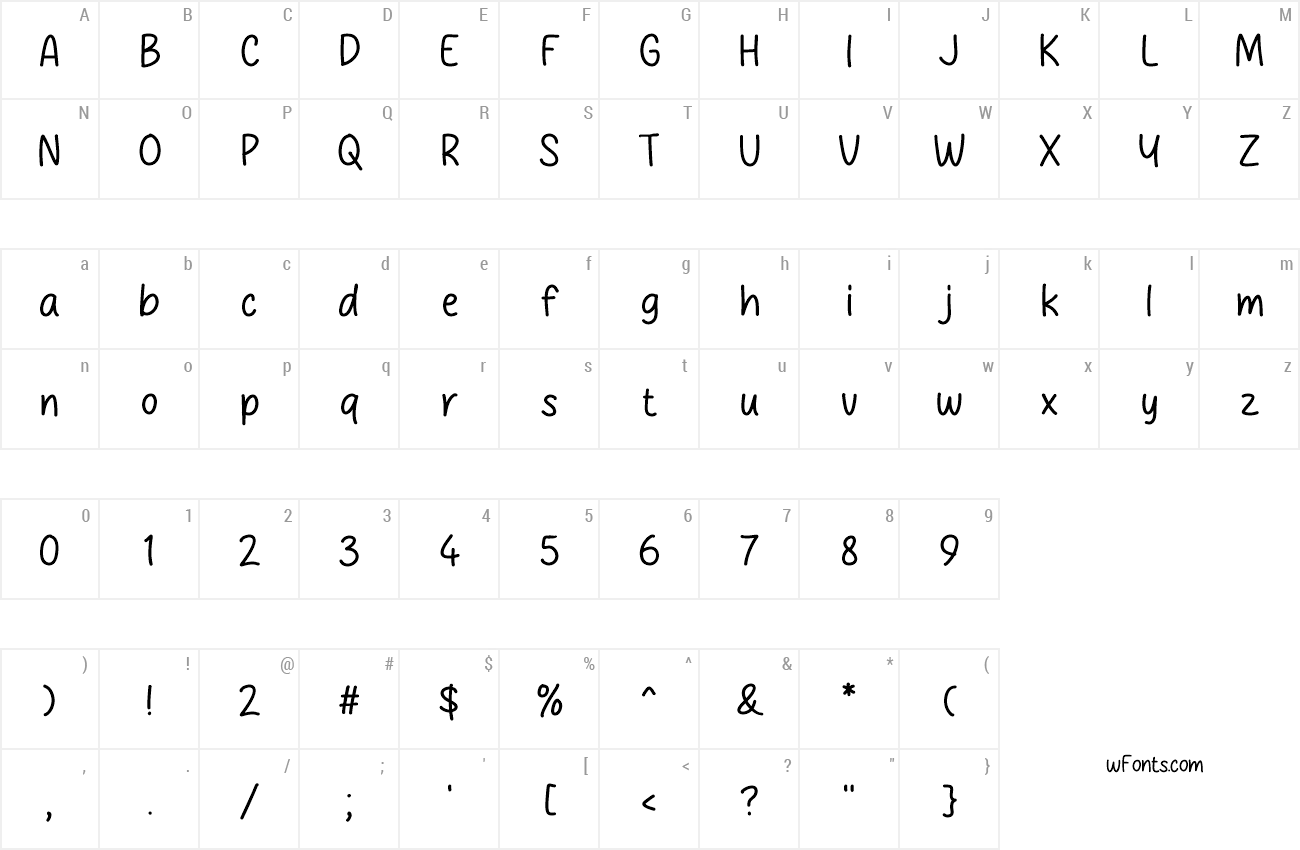 Study Case Font