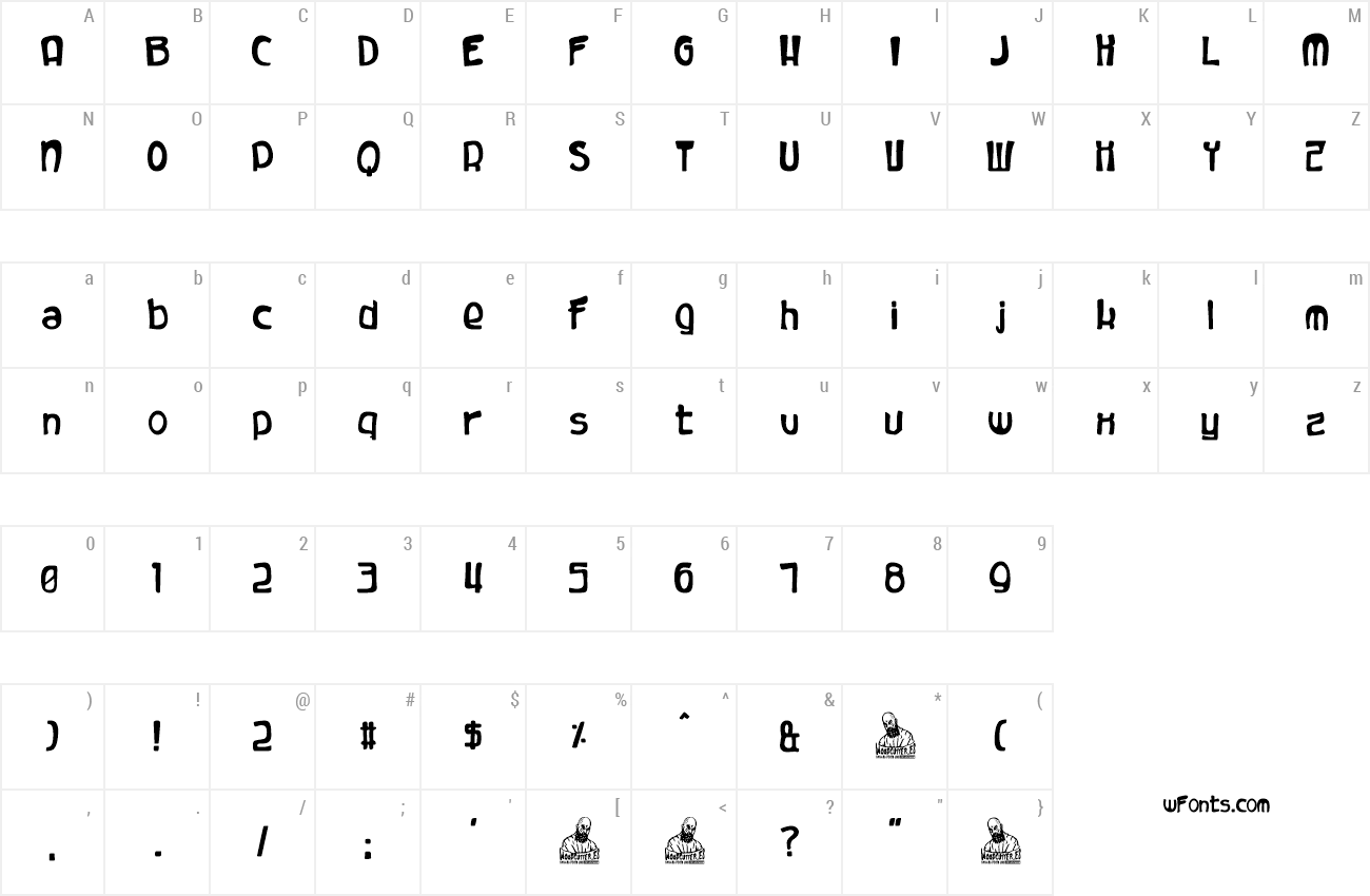 Classic Crazy Cartoons Font