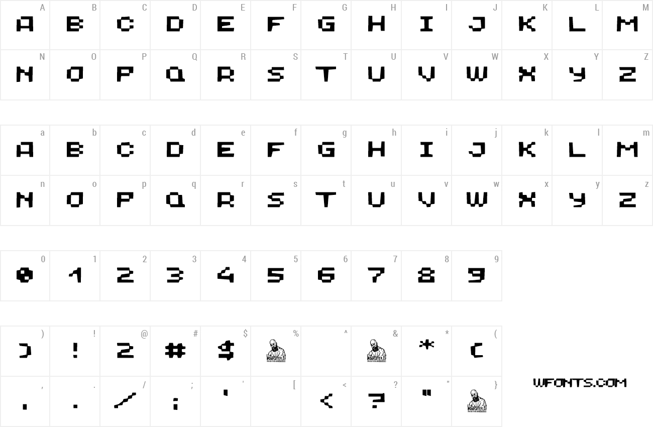 Spanish Robot Font
