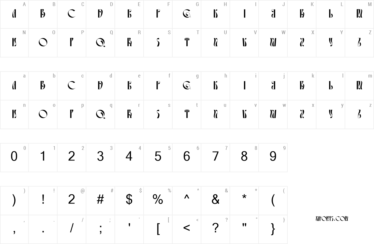 Dh Cario Font