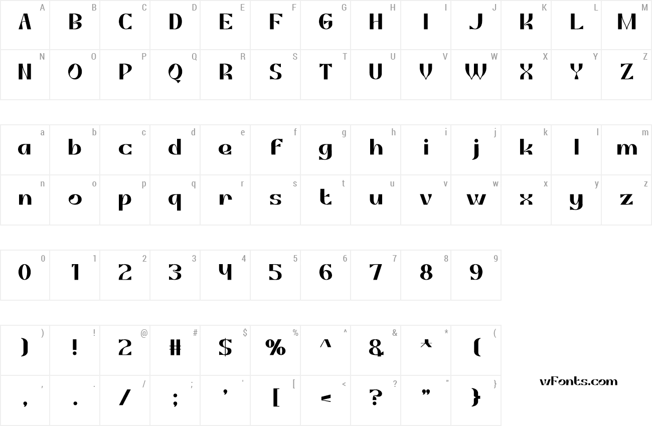 Glance Font