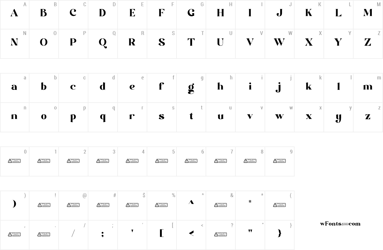 Modern Negra Font