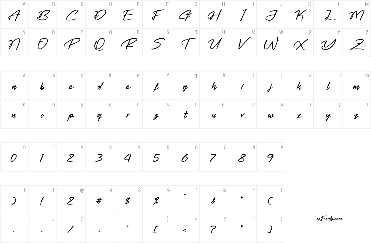 Hursttom Randolph Font