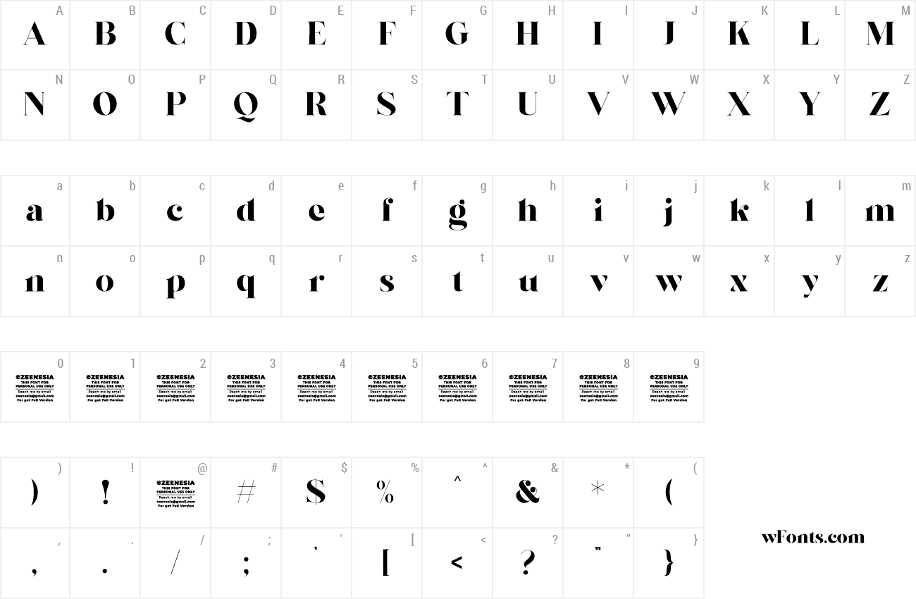 Glinka Font