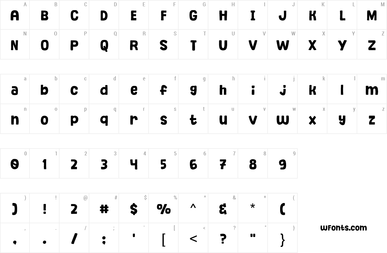 Toasty Milk Font