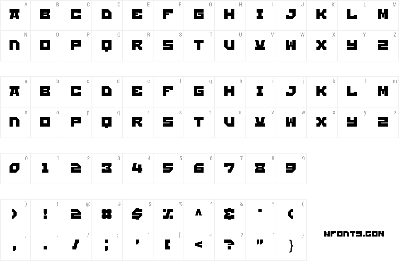 Achtung Bravo Font