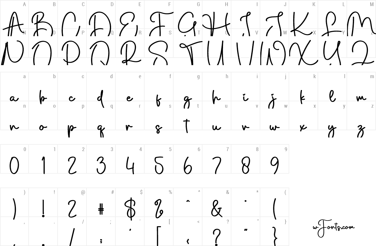 Smooth Signature Font