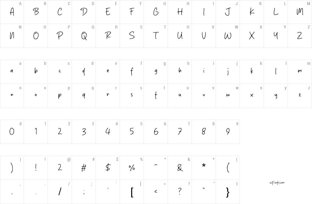 Rushing Shine Font