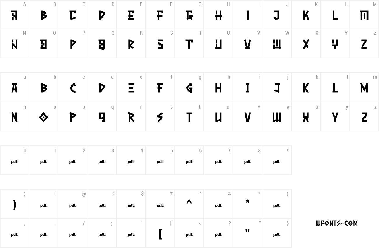 Asrog Genos Font