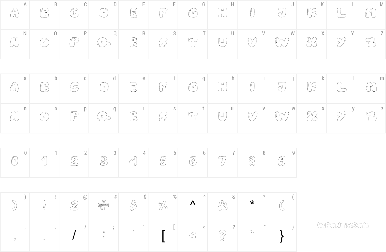 Playful Swollen Font