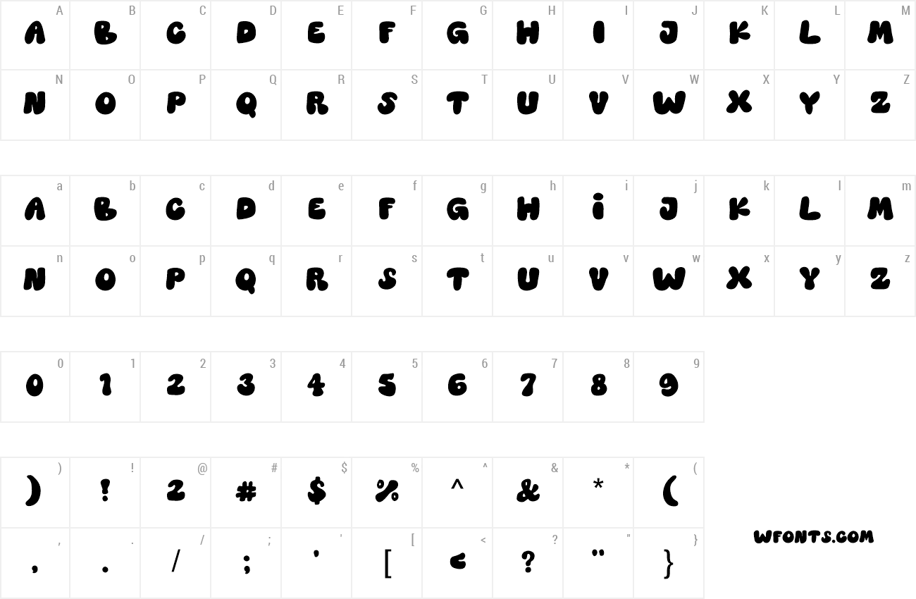 Rolling Flow Font