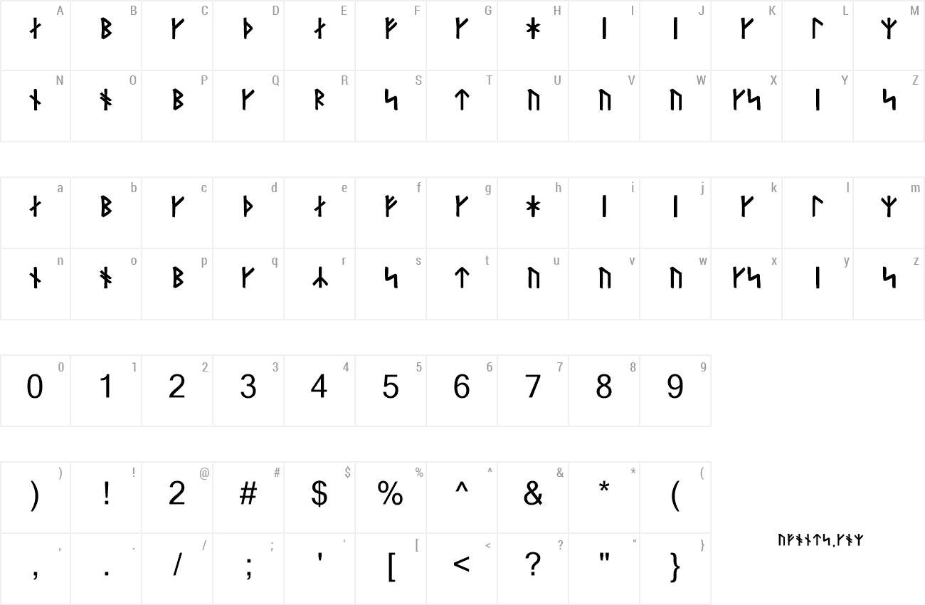 Monastery Raid Font