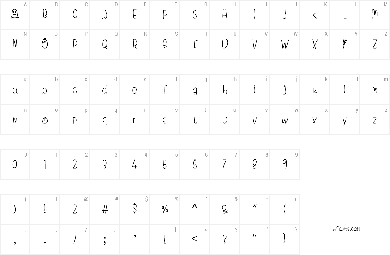 SD Boo Font