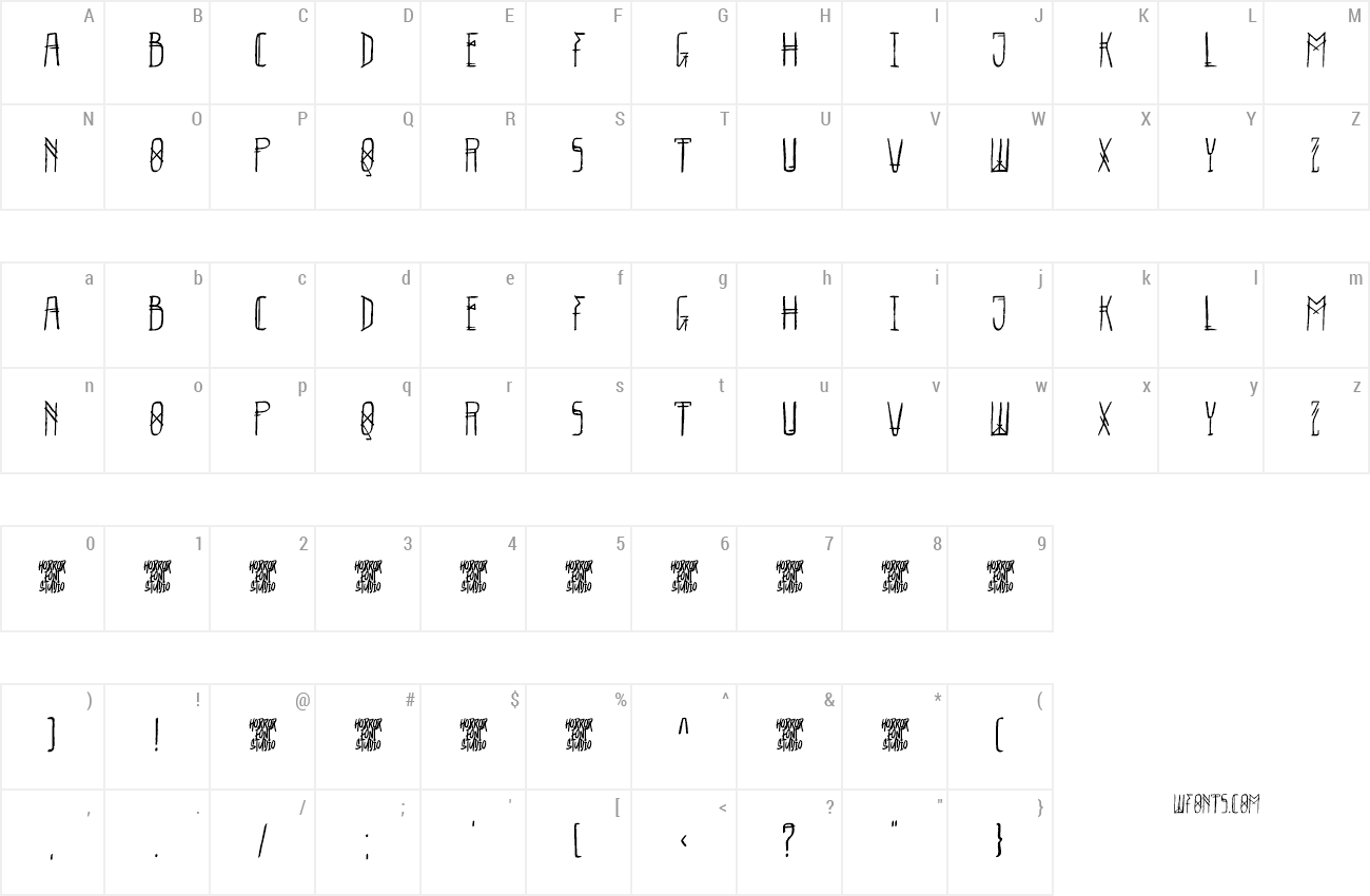 Eternum Strokes Font