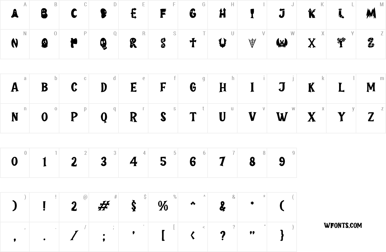 Ghoul Scratch Font