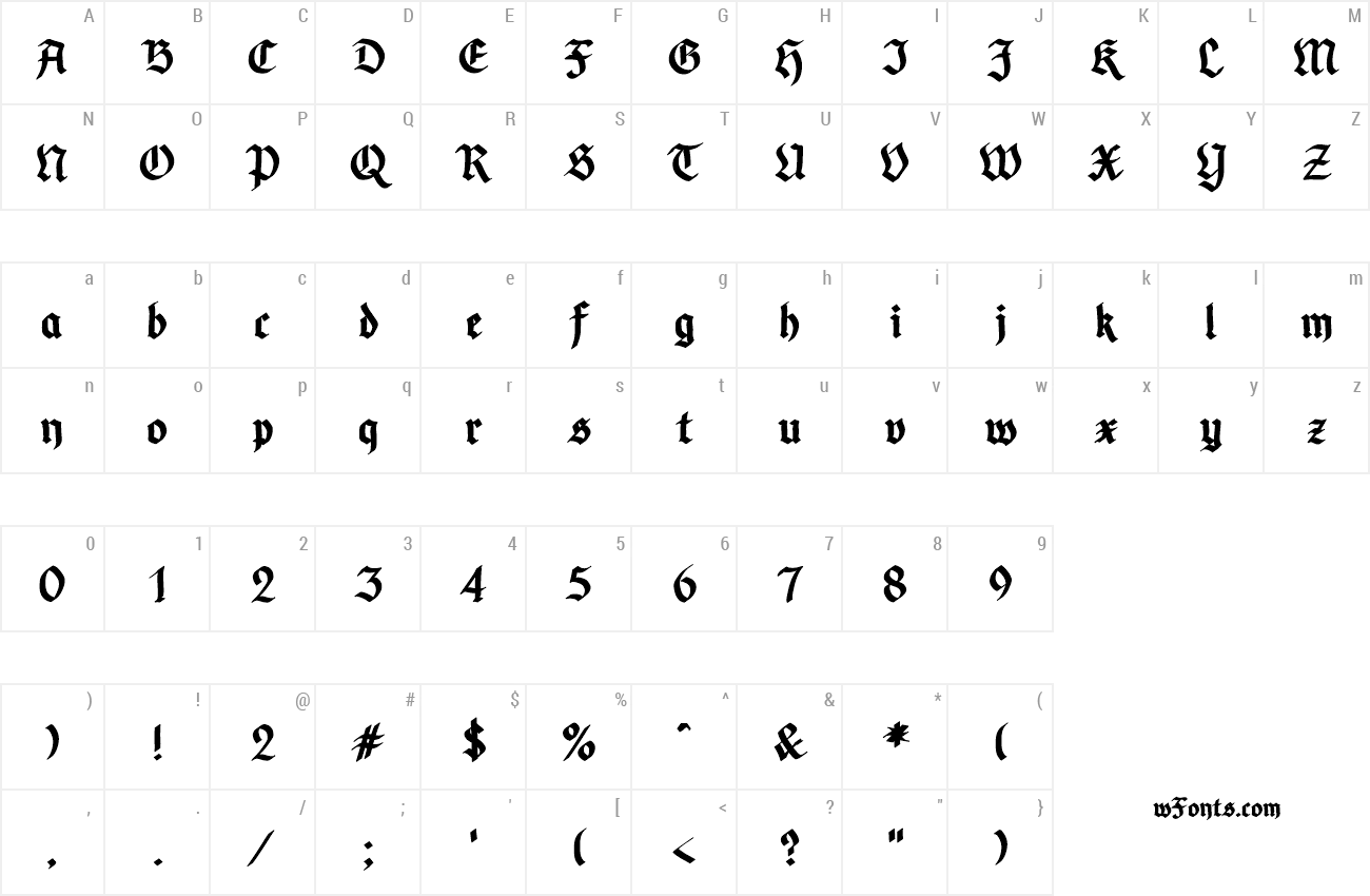 Manic Germanic Font