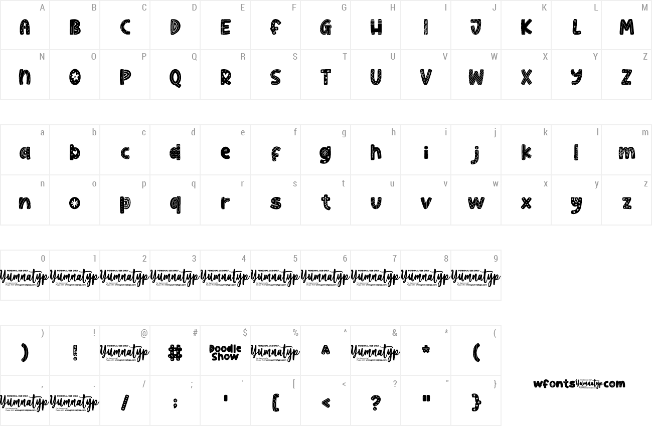 Doodle Show Font