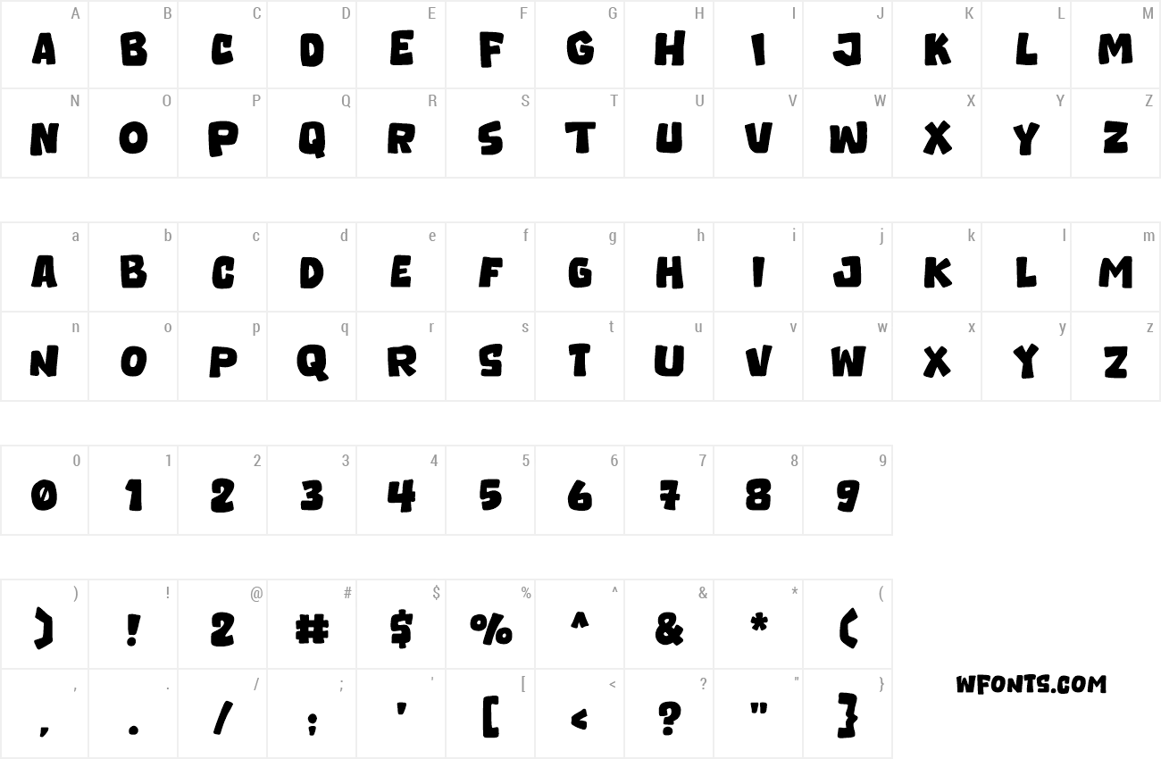 Lost Tumbler Font