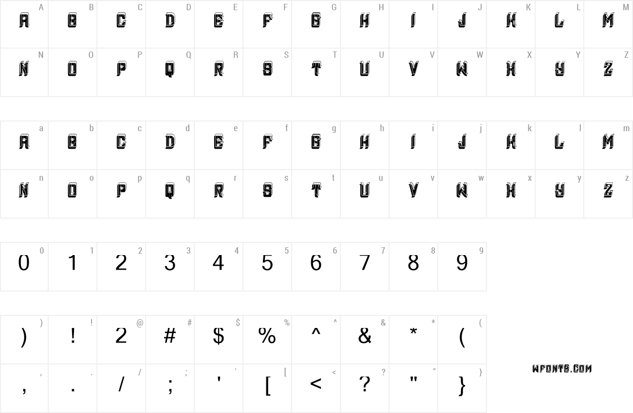 Jewelry Font